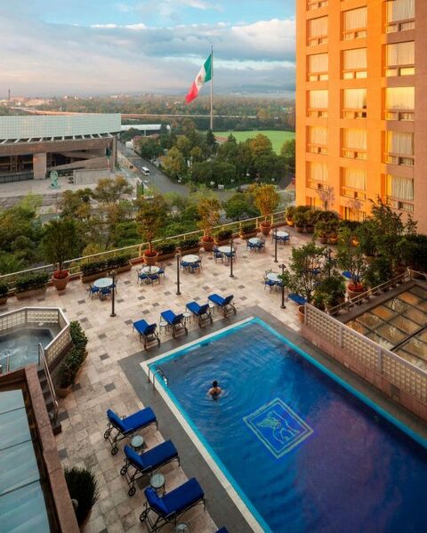 5 hoteles con alberca en la Ciudad de México - Revista Travesías