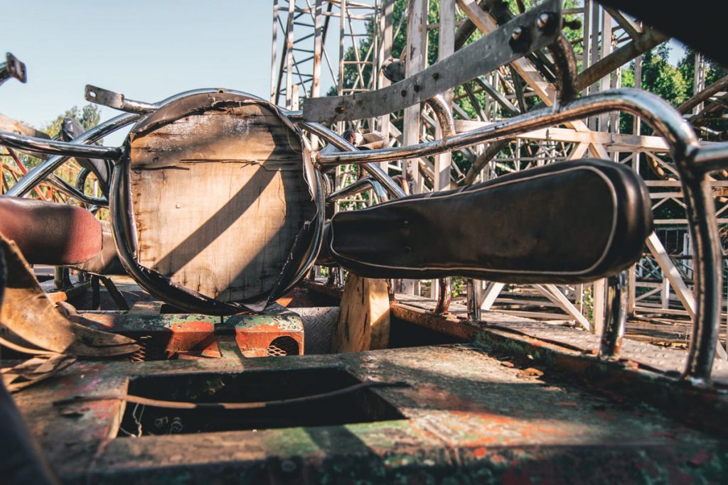 Espeluznantes fotos de parques de diversiones abandonados