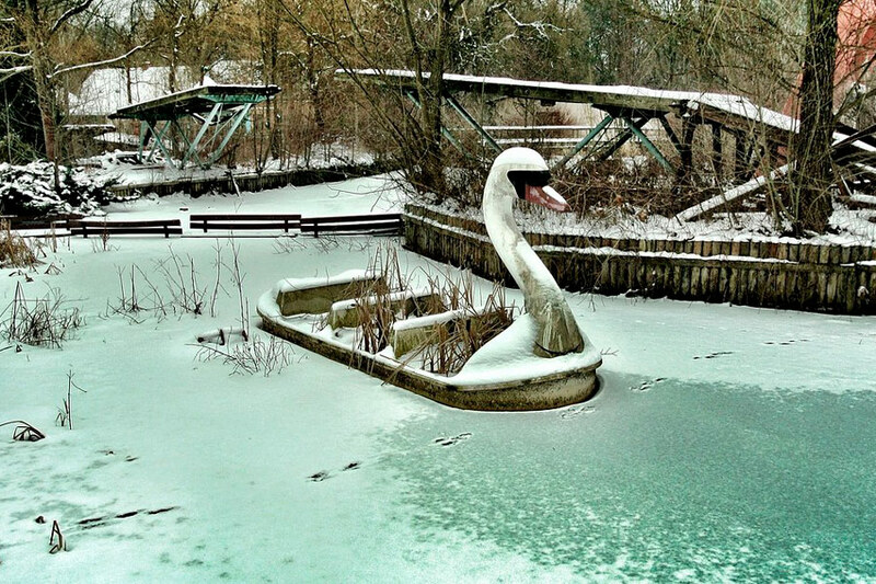 Espeluznantes fotos de parques de diversiones abandonados