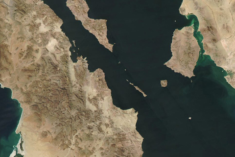 Isla Tiburón en el Mar de Cortés, la más grande de México