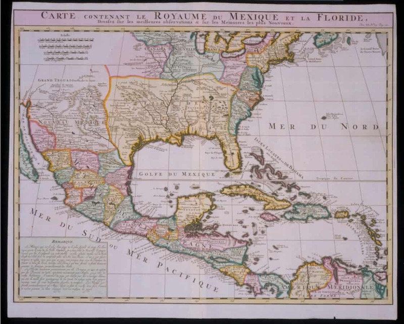 Mapas históricos de México: un viaje cartográfico al pasado