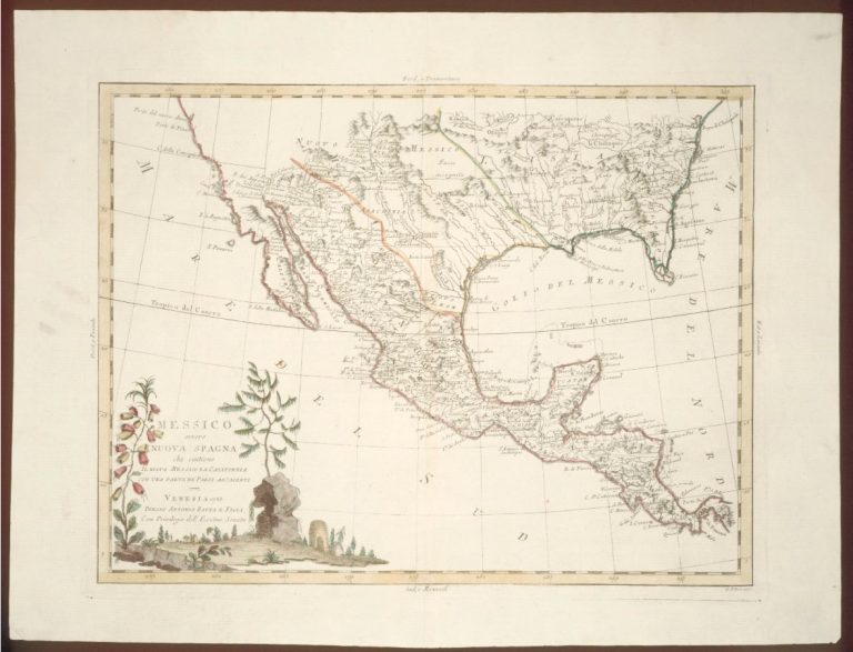 Mapas históricos de México: un viaje cartográfico al pasado