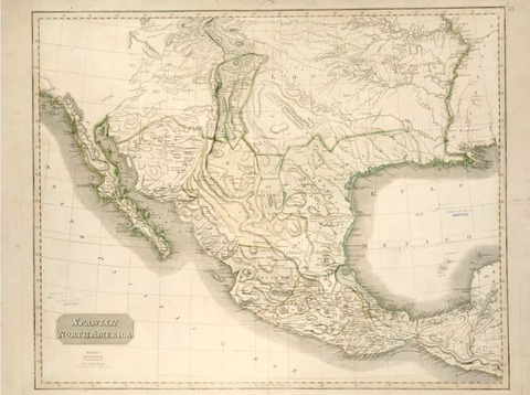 Mapas históricos de México: un viaje cartográfico al pasado
