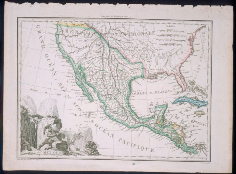 Mapas históricos de México: un viaje cartográfico al pasado