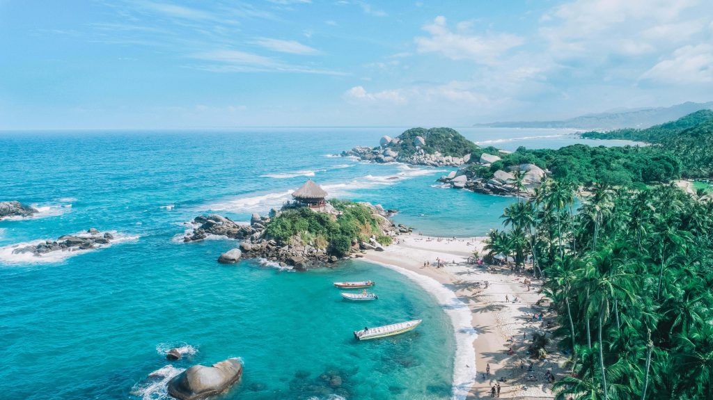 Playas del Caribe colombiano, paraíso tropical