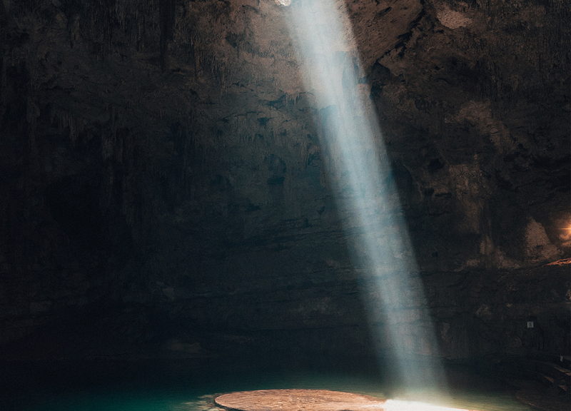 Estos cenotes nacieron por el choque de un meteorito