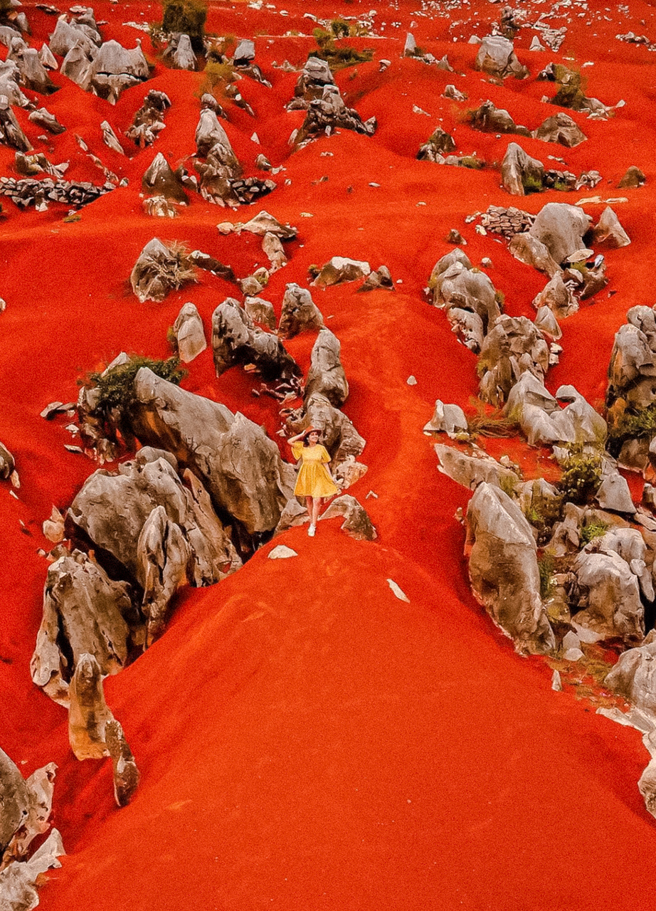 Viaje a “Marte” a 3 horas de CDMX: dunas rojas en Hidalgo