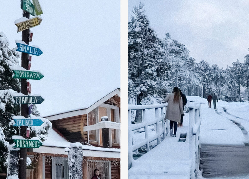 ¿Dónde se puede ver nieve en México?