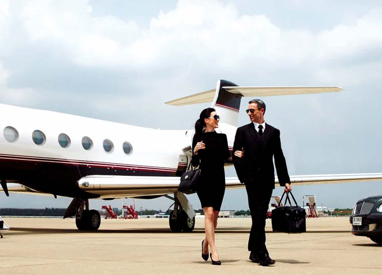 Hoteles que además de edificios… tienen jets privados