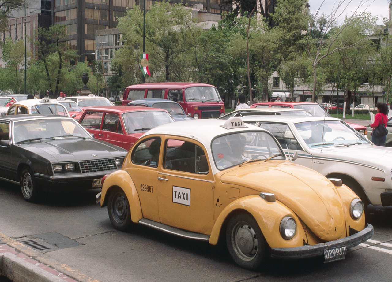 La ciudad con más taxis en el mundo está en México