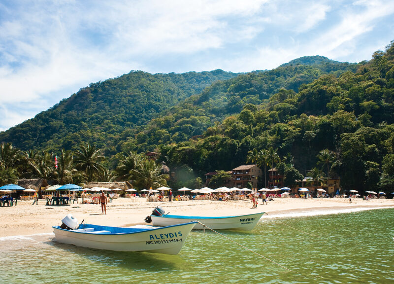 Yelapa: la playa de Jalisco a la que sólo se puede llegar en lancha