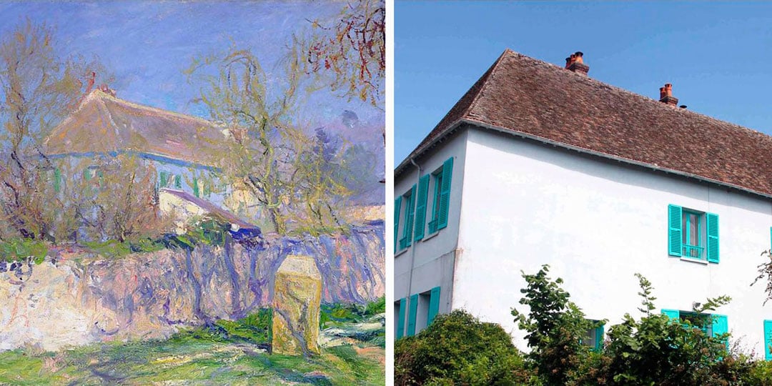 Imaginen dormir en la encantadora Casa Azul de Monet