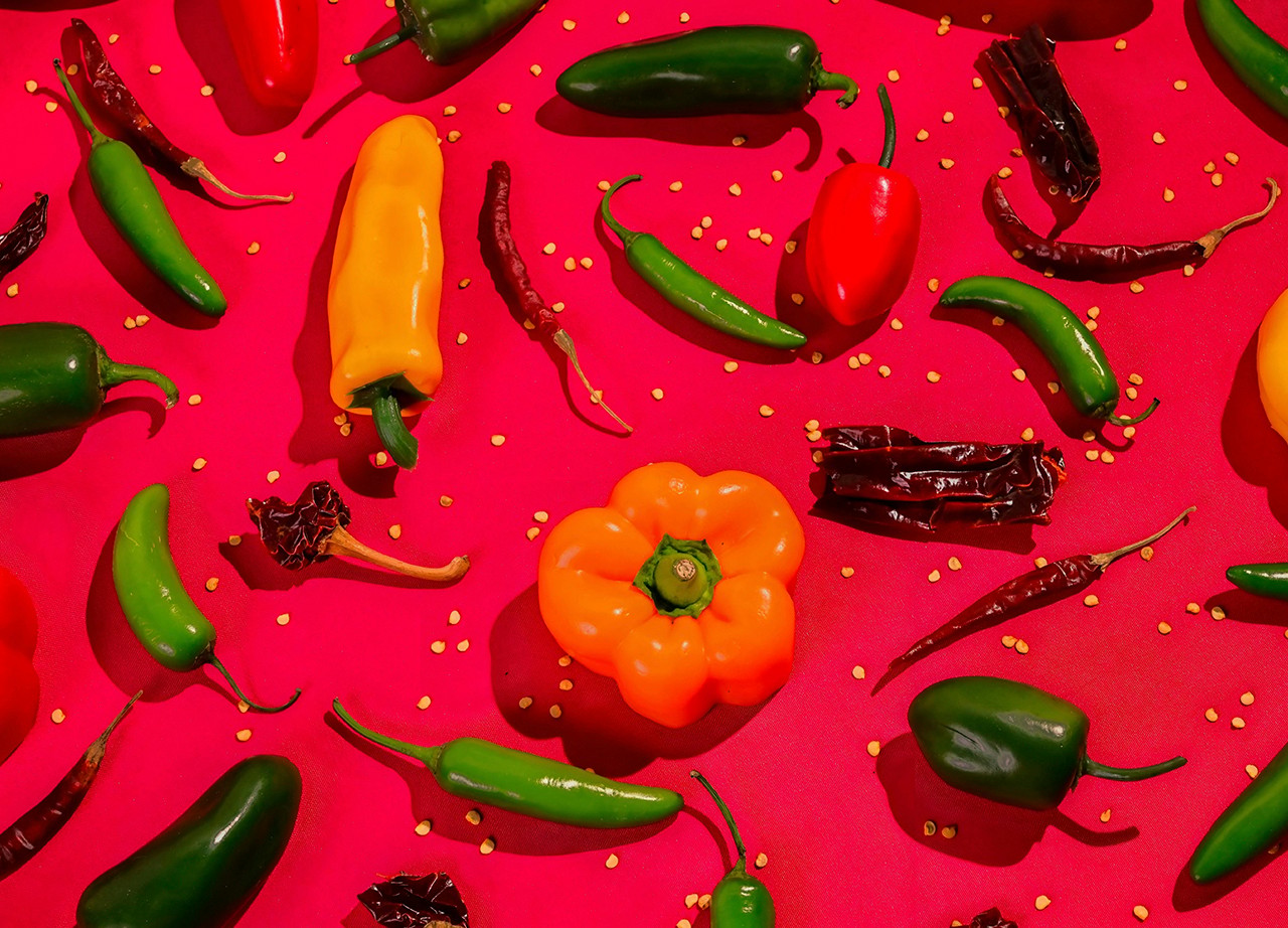 Un mapa por los chiles de México